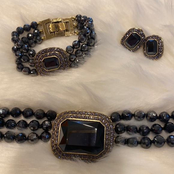 Heidi Daus | Jewelry | Heidi Daus Choker Set | Poshmark